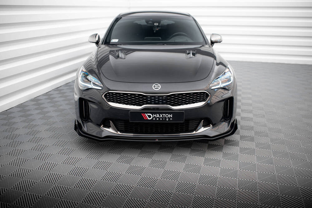 KIA - STINGER GT / GT-LINE - MK1 - STREET PRO FRONT SPLITTER + FLAPS – Maxton Design Canada