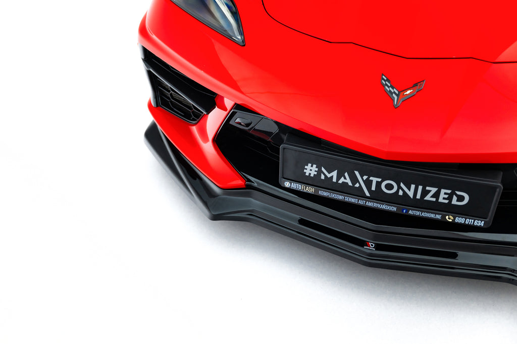 CHEVROLET- CORVETTE - C8 - FRONT SPLITTER - V1 – Maxton Design Canada