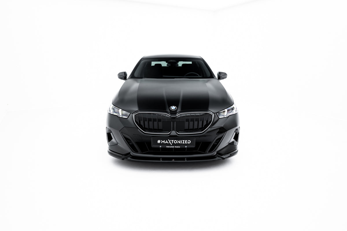 BMW - 5 SERIES / i5 - M-PACK - G60 - FRONT SPLITTER - V1 – Maxton ...