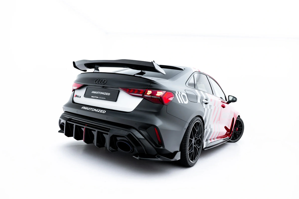 Audi - RS3 Sedan - 8Y Facelift - Rear Side Splitters - V2 – Maxton ...