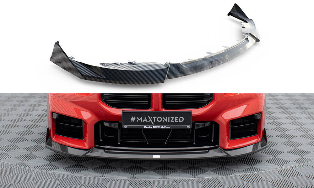 BMW - M2 - G87 - CARBON FIBER FRONT SPLITTER - V1 – Maxton Design Canada