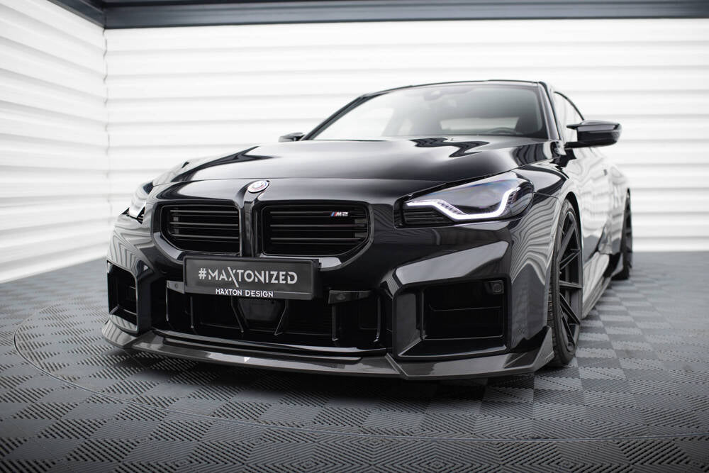 BMW - M2 - G87 - CARBON FIBER FRONT SPLITTER - V1 – Maxton Design Canada