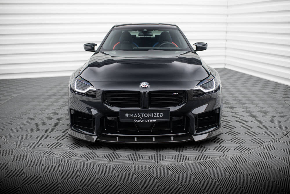 BMW - M2 - G87 - CARBON FIBER FRONT SPLITTER - V2 – Maxton Design Canada