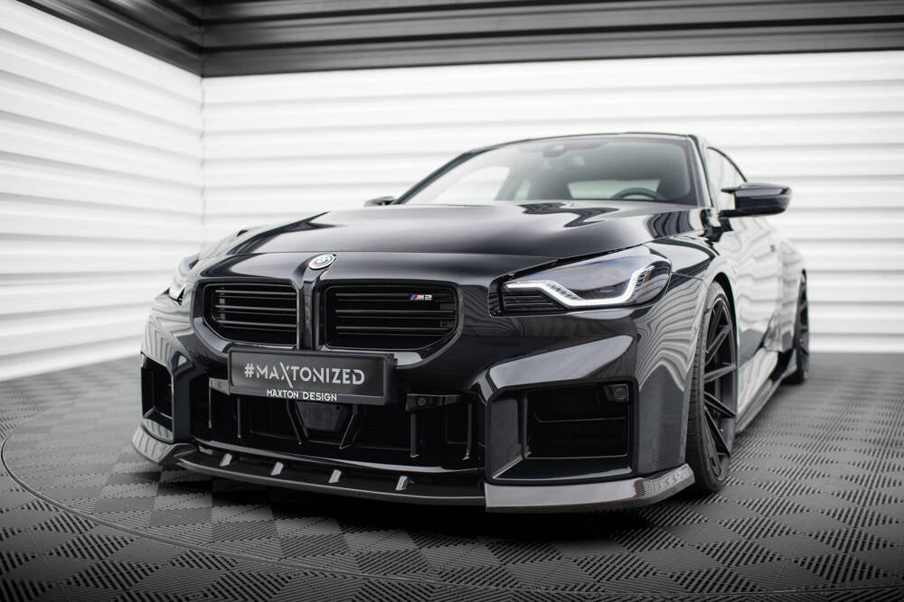 BMW - M2 - G87 - CARBON FIBER FRONT SPLITTER - V2 – Maxton Design Canada
