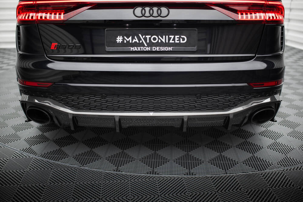 AUDI - RSQ8 - MK1 - CARBON FIBER REAR DIFFUSER – Maxton Design Canada