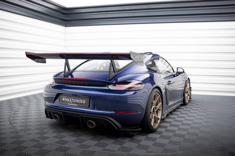 PORSCHE - 718 CAYMAN - 982C GT4 RS - CARBON SPOILER + LED – Maxton ...