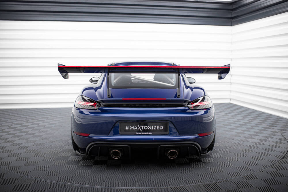 PORSCHE - 718 CAYMAN - 982C GT4 RS - CARBON SPOILER + LED – Maxton ...