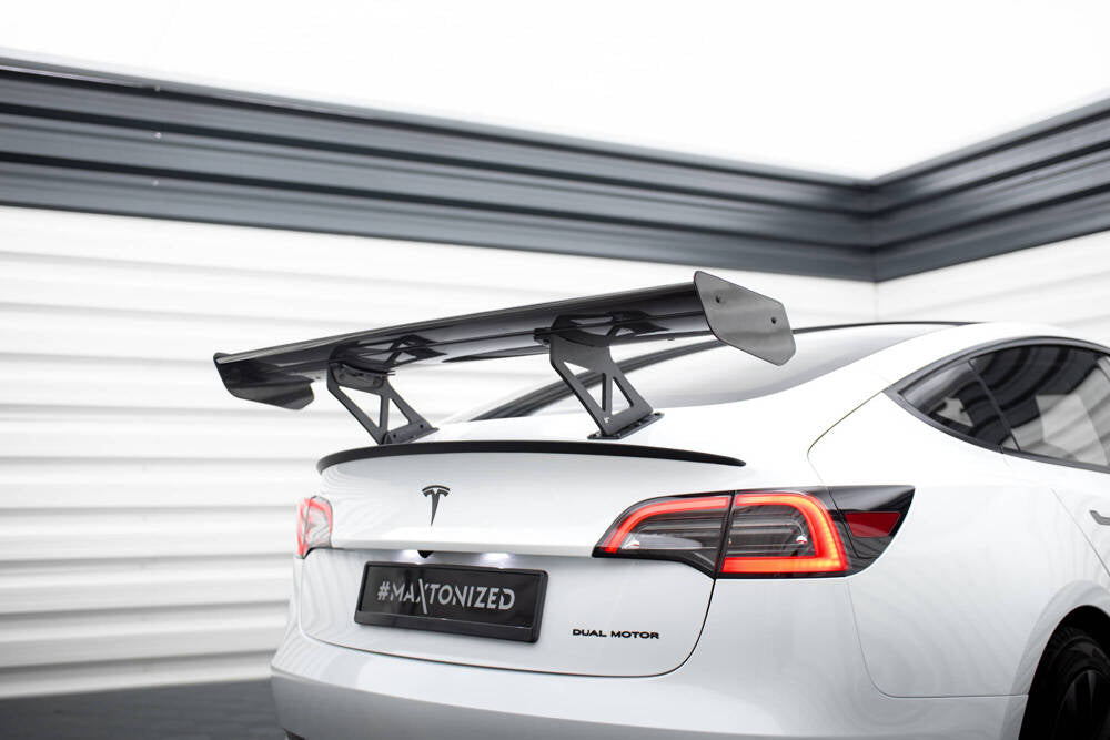 Tesla - Model 3 - Carbon Spoiler – Maxton Design Canada