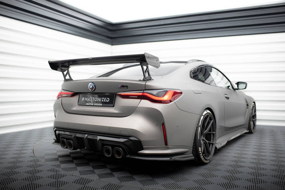BMW - G82 - M4 - CARBON SPOILER WITH EXTERNAL BRACKETS UPRIGHTS ...