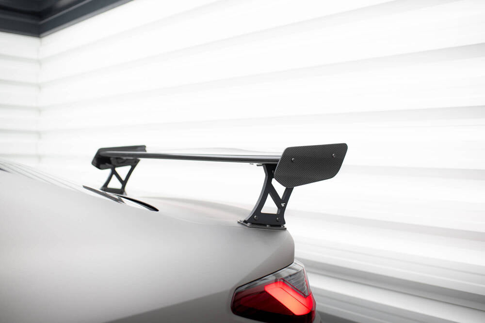 BMW - G82 - M4 - CARBON SPOILER WITH EXTERNAL BRACKETS UPRIGHTS + LED ...
