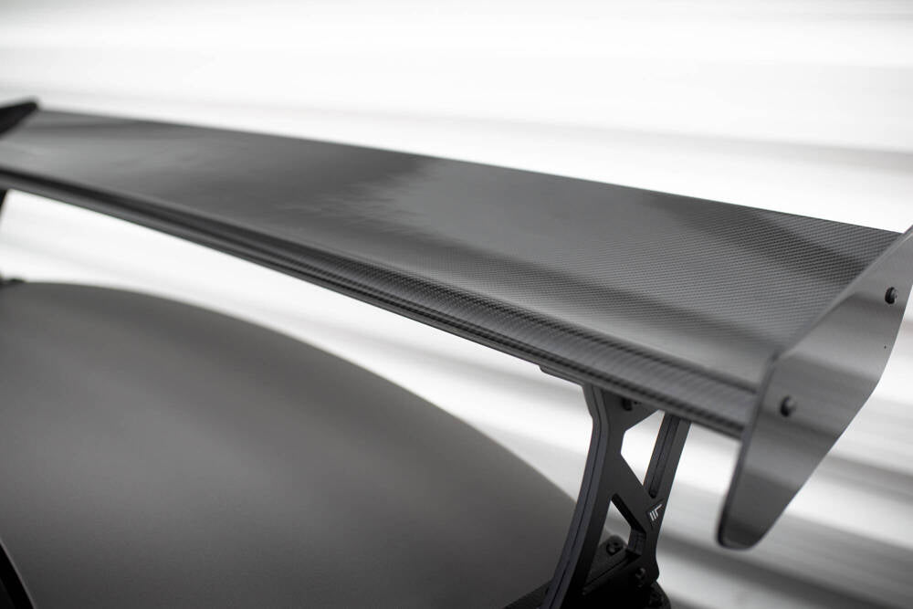 BMW - G82 - M4 - CARBON SPOILER WITH EXTERNAL BRACKETS UPRIGHTS + LED ...