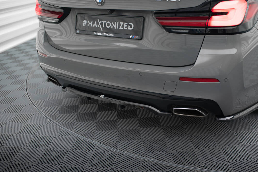 BMW - 5 SERIES - G30/G31 - FACELIFT - CENTRAL REAR SPLITTER (WITH VERT ...