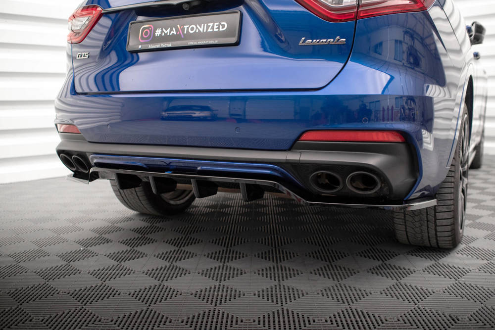 Maserati - Levante - MK1 - GTS - Central Rear Splitter (with vertical ...