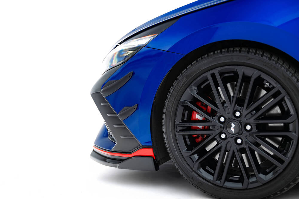 Hyundai Elantra N - MK7 - Front Bumper Wings (Canards) – Maxton Design ...