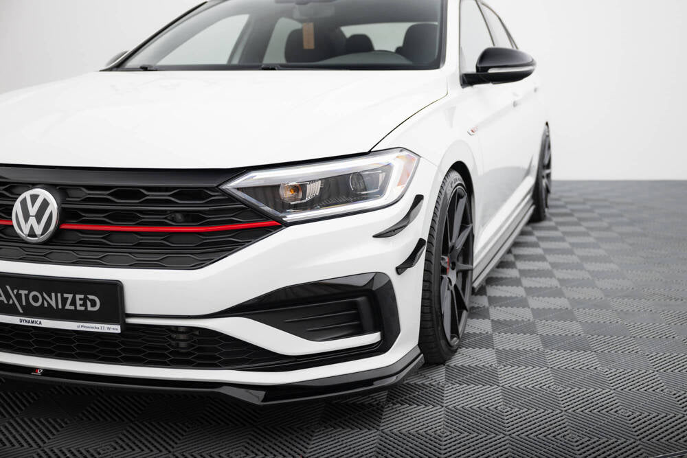 VOLKSWAGEN - JETTA GLI - MK7 - FRONT BUMPER WINGS (CANARDS) – Maxton ...