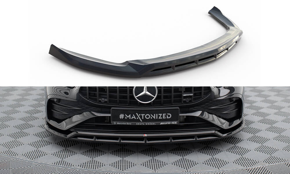 MERCEDES - AMG A35 - W177 - FACELIFT - FRONT SPLITTER – Maxton Design ...