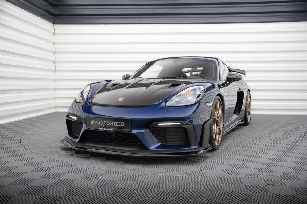 PORSCHE - 718 CAYMAN - 982C GT4 RS - FRONT SPLITTER – Maxton Design Canada