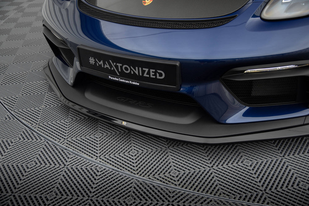 PORSCHE - 718 CAYMAN - 982C GT4 RS - FRONT SPLITTER – Maxton Design Canada