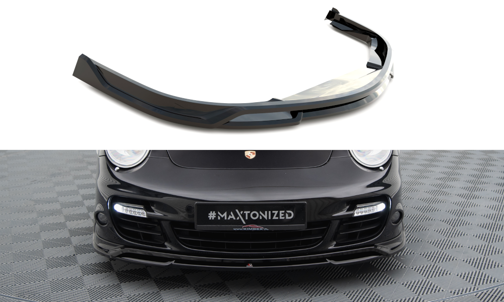PORSCHE - 911 TURBO 997 - FRONT SPLITTER – Maxton Design Canada