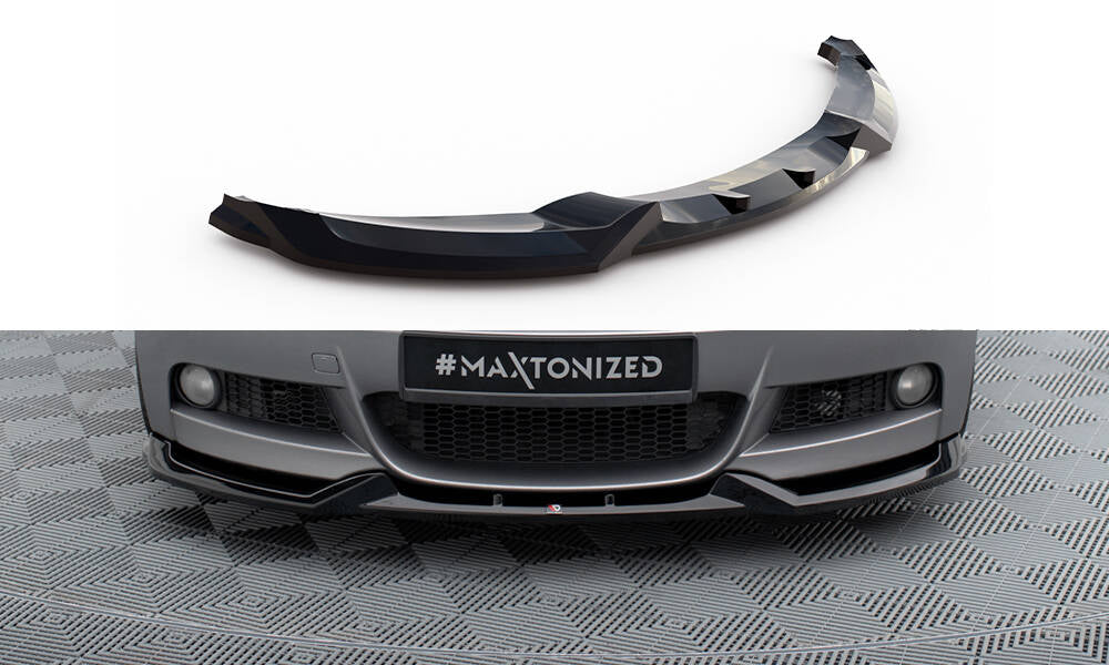 BMW - 1 SERIES - M-PACK E82 - FRONT SPLITTER - V1 – Maxton Design Canada