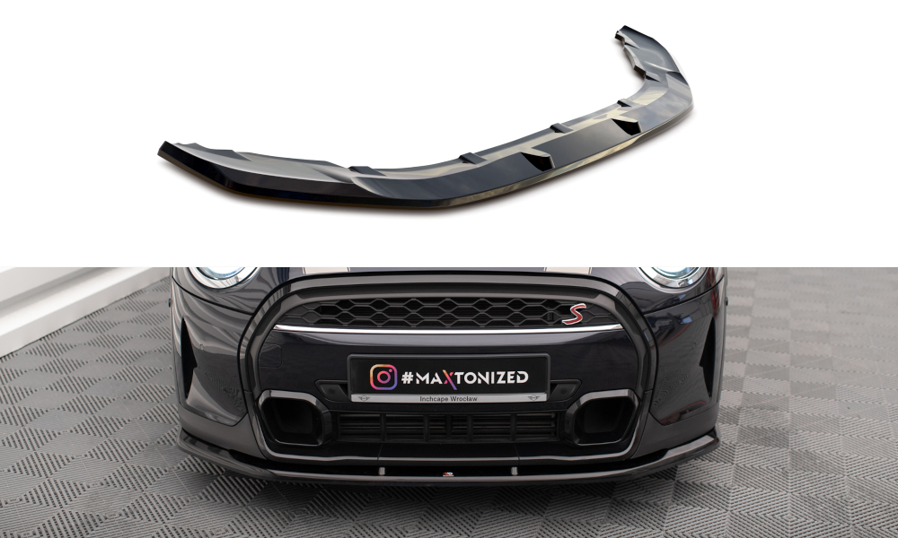 Mini - Cooper S - F56 - Facelift - Front Splitter - V1 – Maxton Design ...