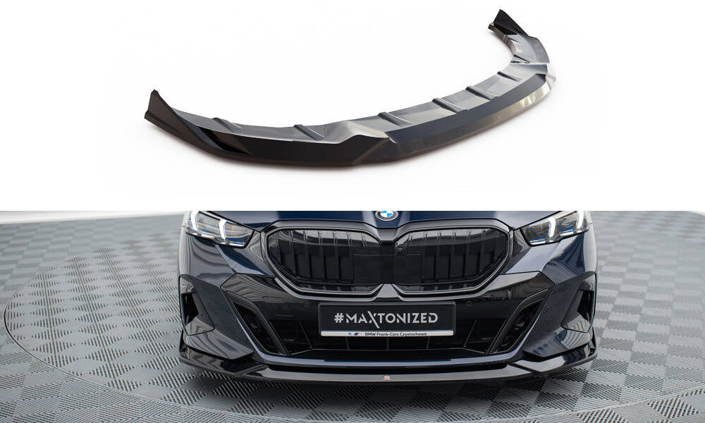 BMW - 5 SERIES / i5 - M-PACK - G60 - FRONT SPLITTER - V2 – Maxton ...