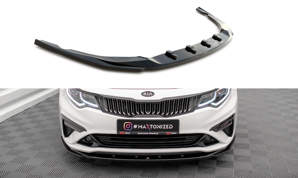 KIA OPTIMA - MK4 - Facelift - FRONT SPLITTER - V2 – Maxton Design Canada