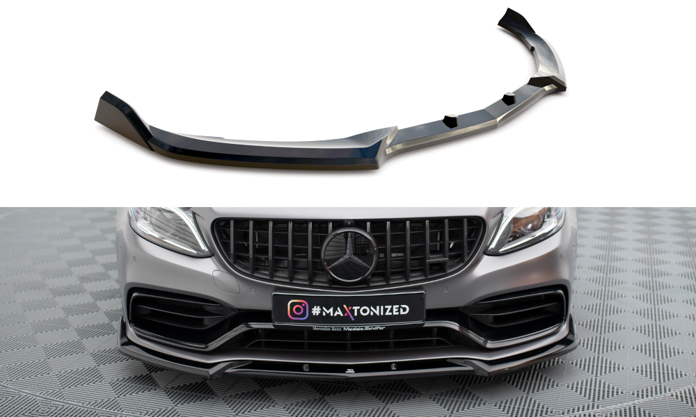 MERCEDES - AMG C63/ Estate W205 - Facelift - Front Splitter - V2 ...