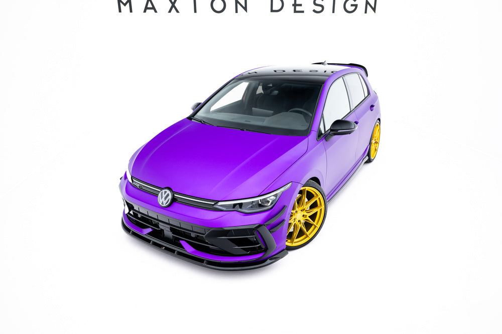 Volkswagen - Mk8 Facelift Golf R - Front Splitter - V2 – Maxton Design ...
