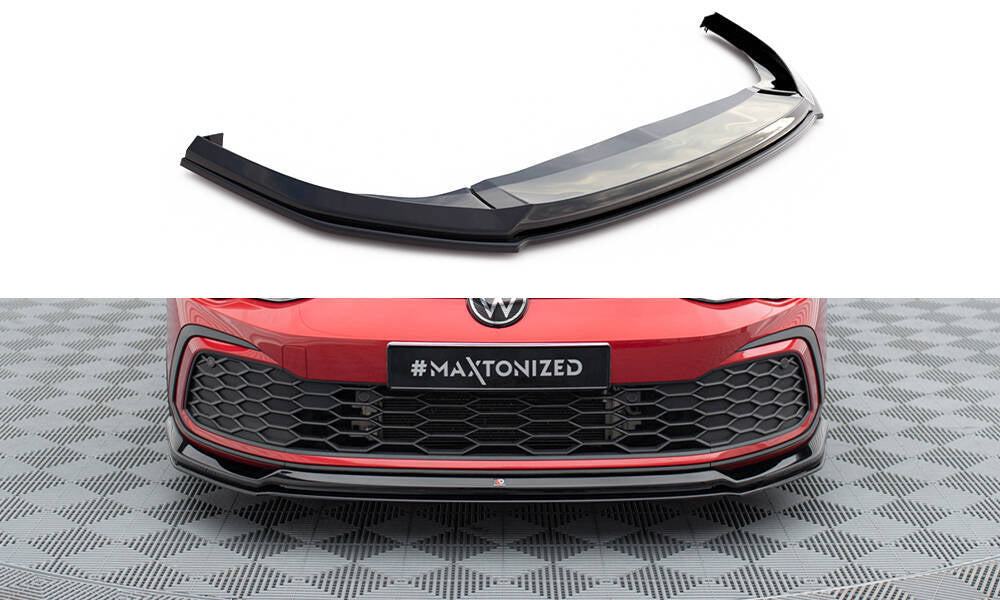 Volkswagen - MK8 Golf GTI / R-Line - Front Splitter - V6 – Maxton ...