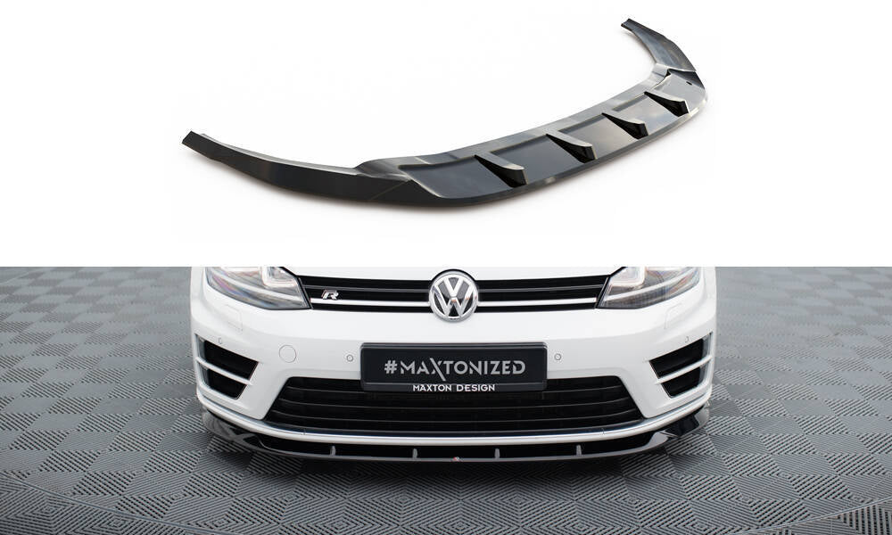 Volkswagen - MK7 Golf R - Front Splitter - V6 – Maxton Design Canada