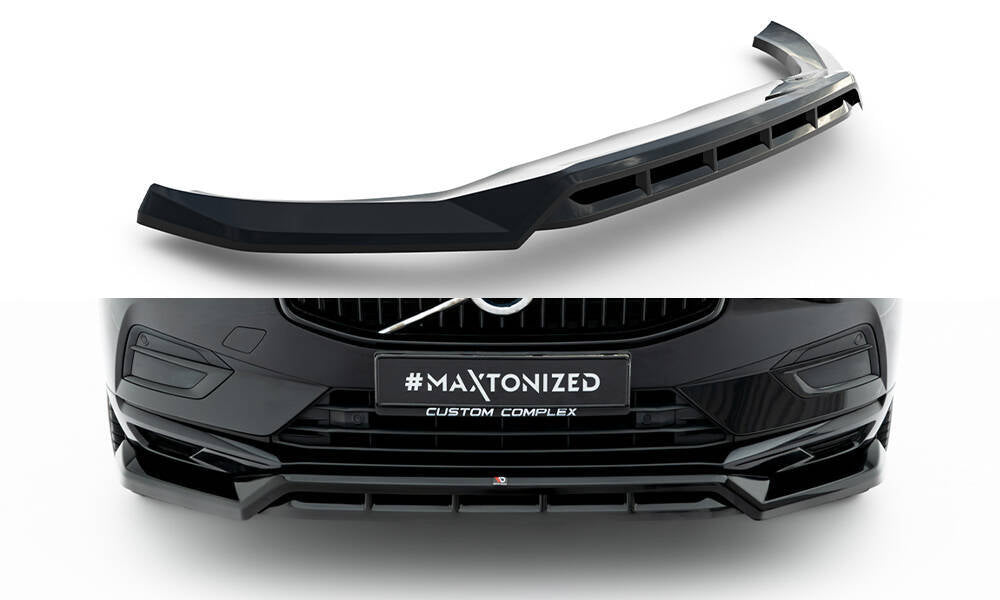 Volvo - XC60 Mk2 - Front Splitter – Maxton Design Canada