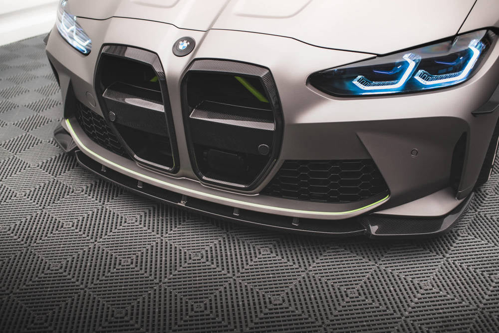 BMW - M4 G82 - CARBON FIBER FRONT SPLITTER - V1 – Maxton Design Canada