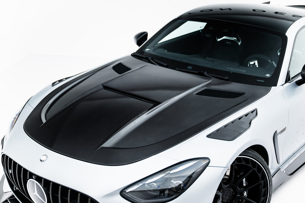 Mercedes - AMG GT 63 - C192 - Prepreg Carbon Fiber Hood – Maxton Design ...