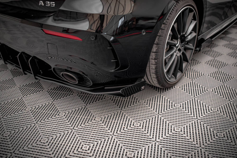 MERCEDES - A35 AMG HATCHBACK - W177 - REAR SIDE FLAPS – Maxton Design ...