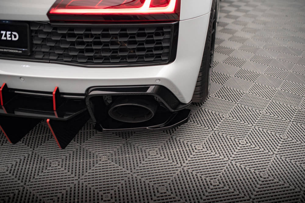 AUDI - R8 - MK2 FACELIFT - REAR SIDE SPLITTERS – Maxton Design Canada