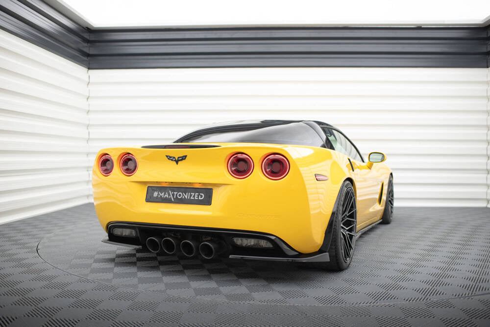 CHEVROLET- CORVETTE - C6 - REAR SIDE SPLITTERS – Maxton Design Canada