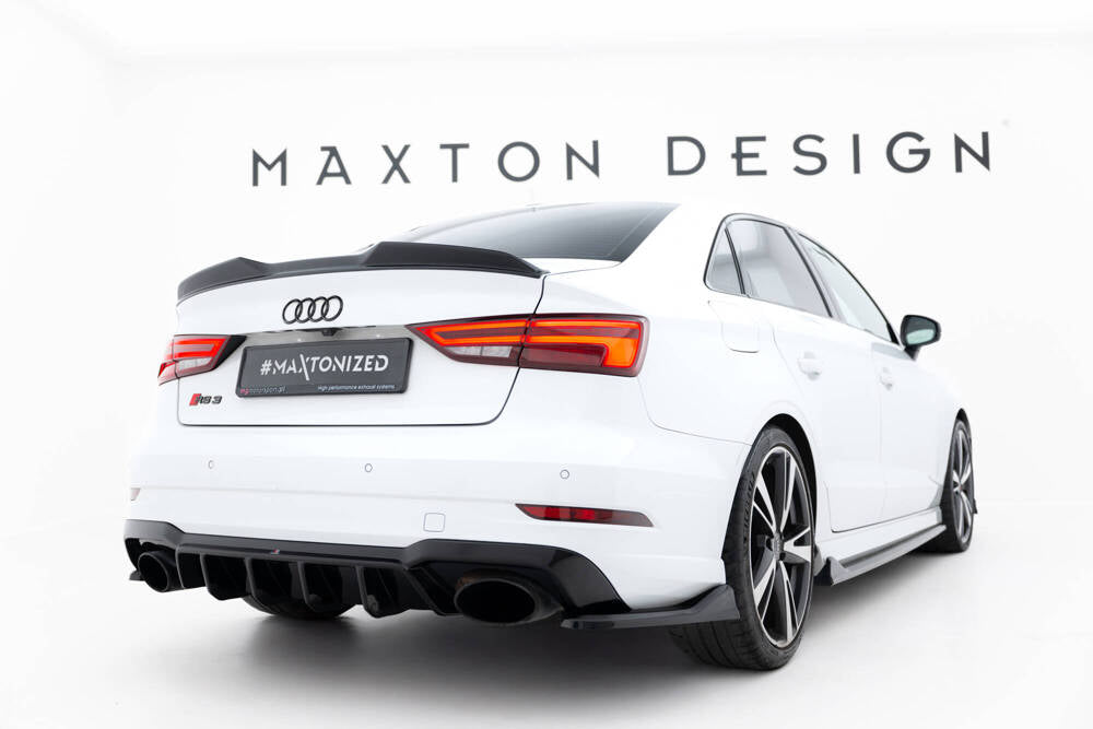 Audi - RS3 8V Facelift - Sedan - Rear Side Splitters - V5 – Maxton ...