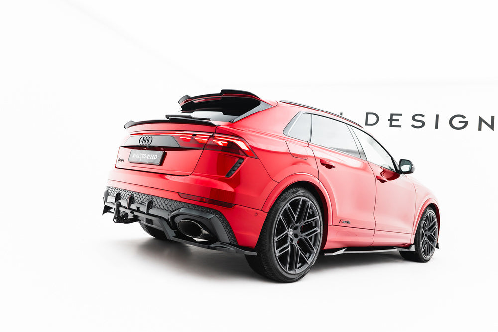 Audi - RSQ8 - Mk1 Facelift - Rear Splitter (with vertical bars ...