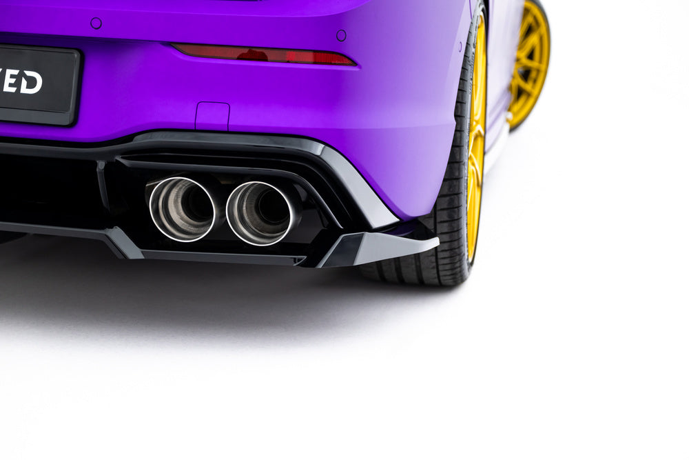 Volkswagen - Golf R - MK8/ Mk8 Facelift - Rear Splitter (with vertical ...
