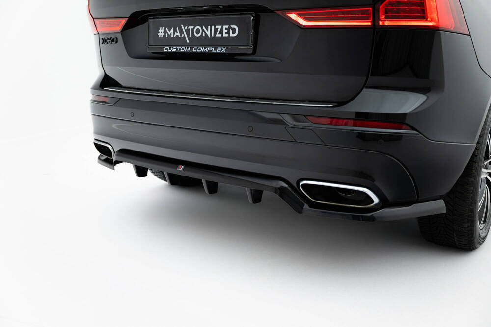 Volvo - XC60 Mk2 - Rear Splitter (with vertical bars) – Maxton Design ...