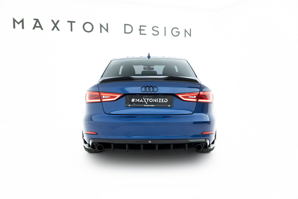 Audi - A3 Sedan 8V - Rear Valance (Version with single exhaust tips on ...