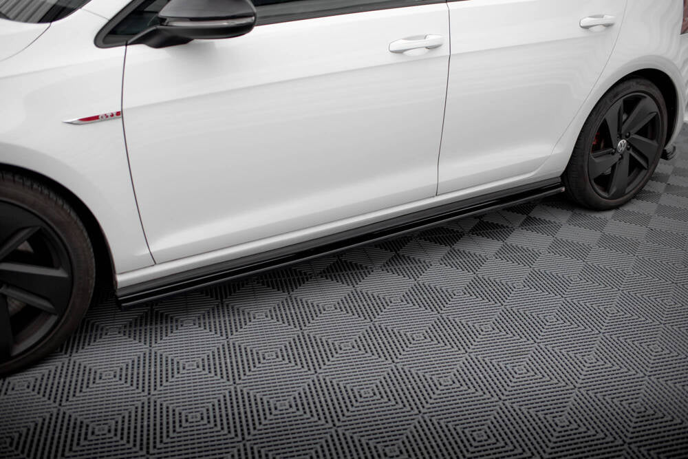 VOLKSWAGEN - MK7 / MK7.5 GOLF GTI - SIDE SKIRTS DIFFUSERS - V1 – Maxton ...