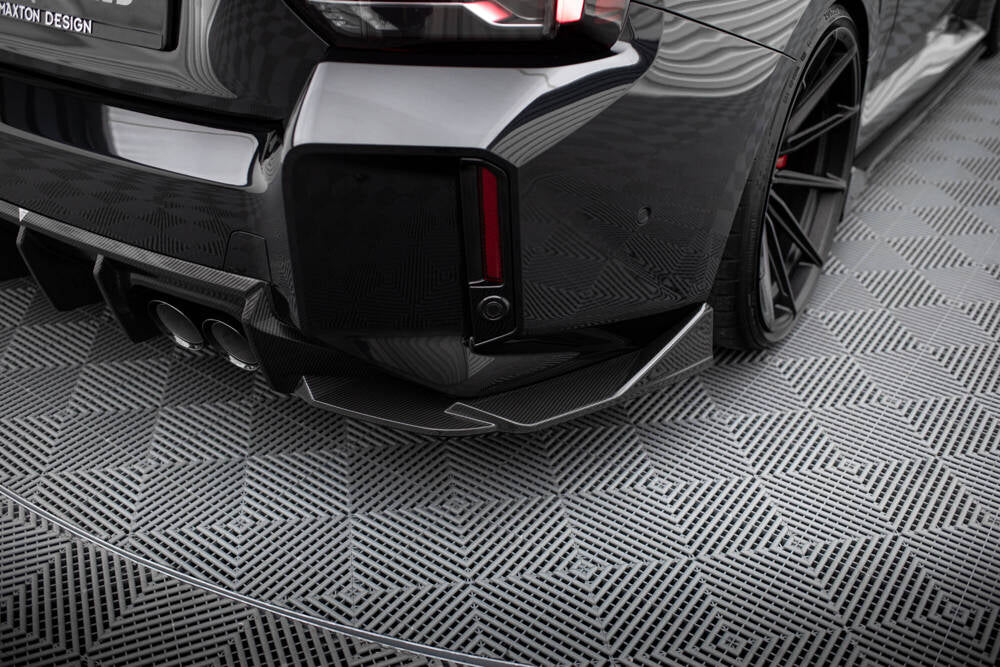 BMW - M2 - G87 - SET OF CARBON FIBER SPLITTERS – Maxton Design Canada