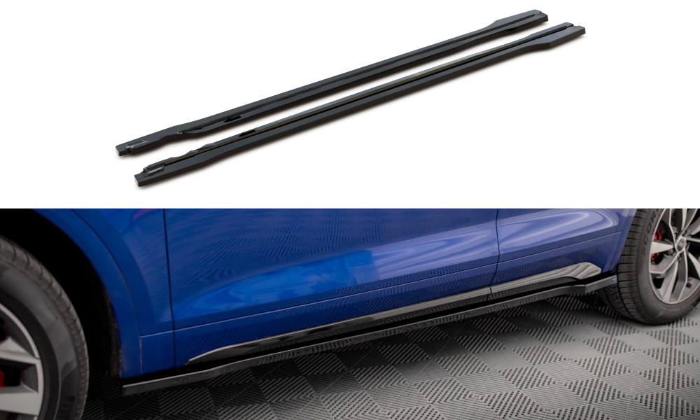 AUDI - B9.5 - SQ5 / Q5 S-LINE - Facelift - Side Skirt Diffuser – Maxton ...