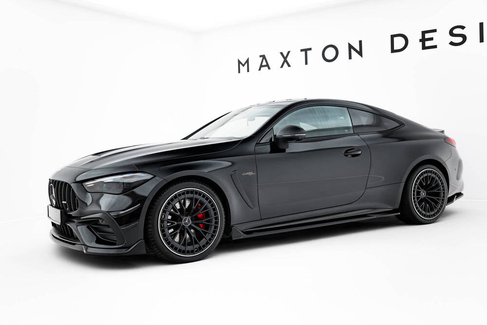 Mercedes - CLE 53 AMG - C236 - Side Skirts Diffusers – Maxton Design Canada