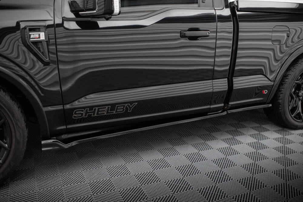 FORD - SHELBY - F150 SUPER SNAKE - SIDE SKIRTS DIFFUSERS – Maxton ...