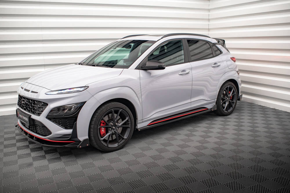Hyundai - KONA N - MK1 - Side Skirts Diffuser - V1 + Wings – Maxton ...