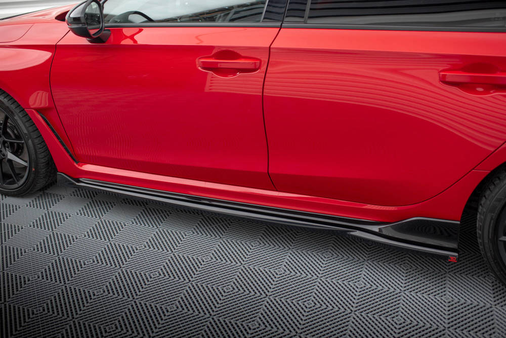 Honda - Civic Type - R - MK11 FL5 - Side Skirts Diffusers - V2 – Maxton ...