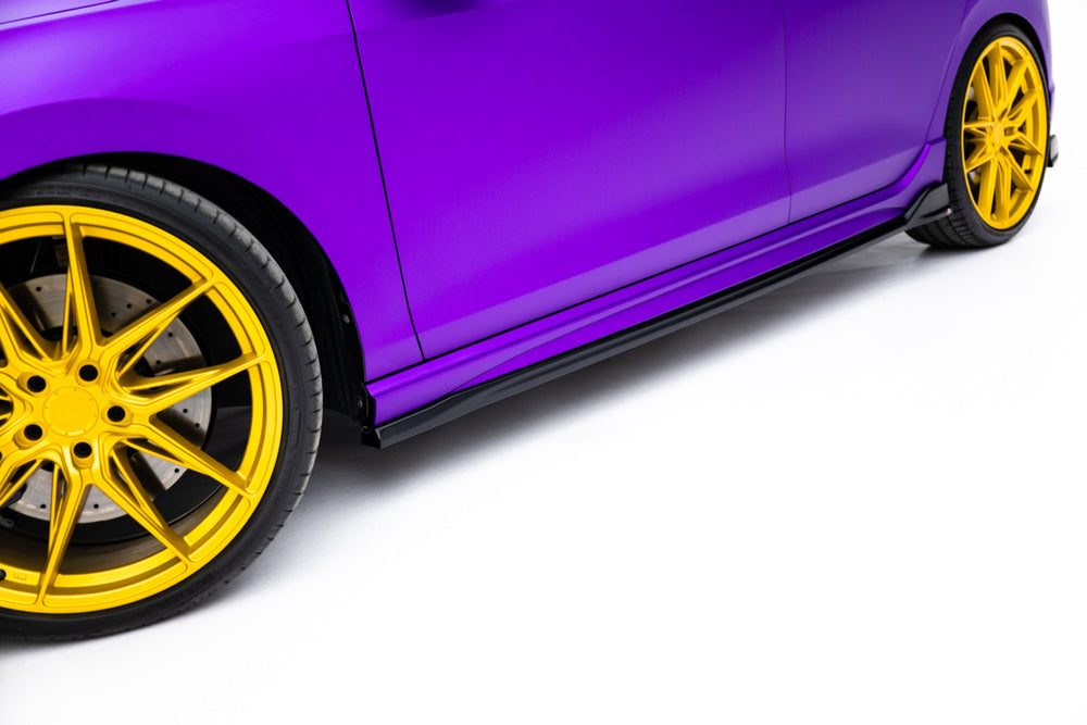 Volkswagen - Golf R - MK8/ Mk8 Facelift - Side Skirts Diffusers - V4 ...